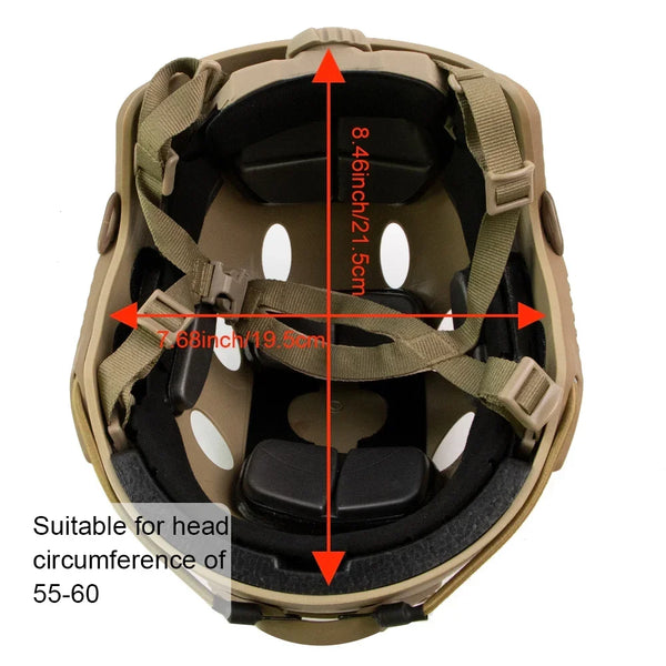 Fast Tactical Helmet - NatureTactic