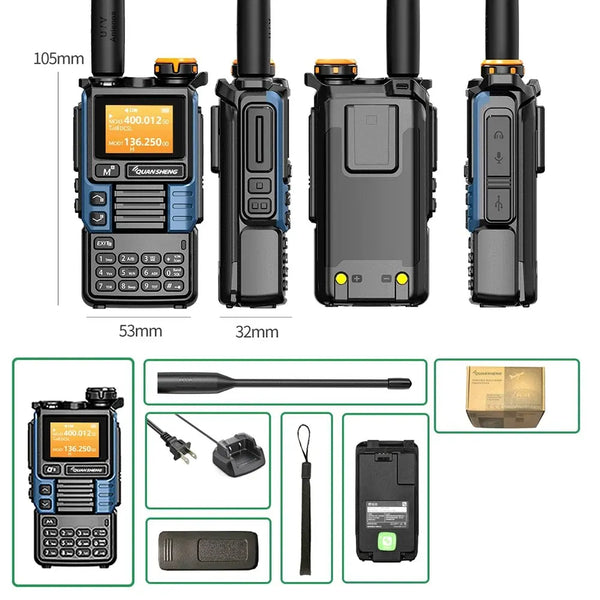 Wireless Frequency Two Way CB Radio Walkie Talkie - Nature Tactic